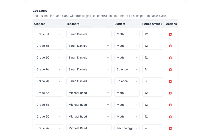 Make Timetable Online Free | TimetableMaster - School Scheduling Made Easy
